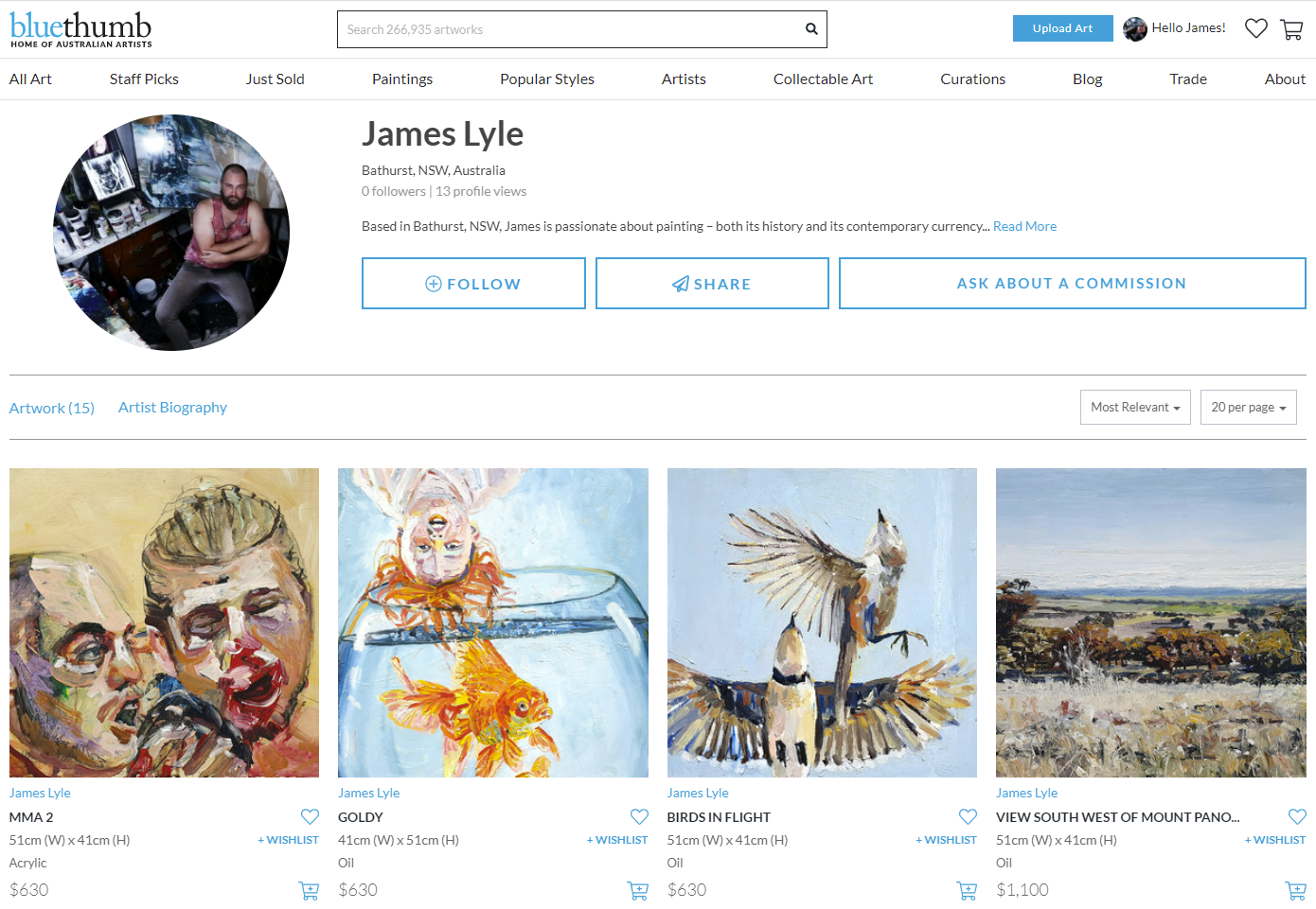 Buy Online – James Lyle.